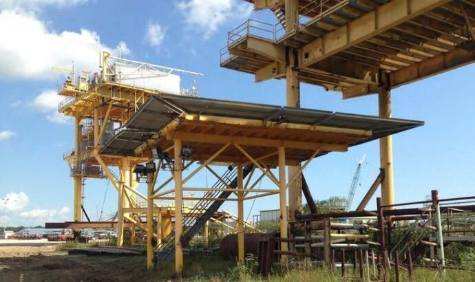 HOS#62 | 2-Level/ 4-Legs Decommissioned O&G Production Platform for ...